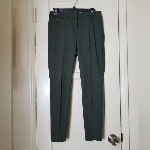 LOFT | Pants & Jumpsuits | Loft Marisa Gray Skinny Ankle Pants Pockets ...